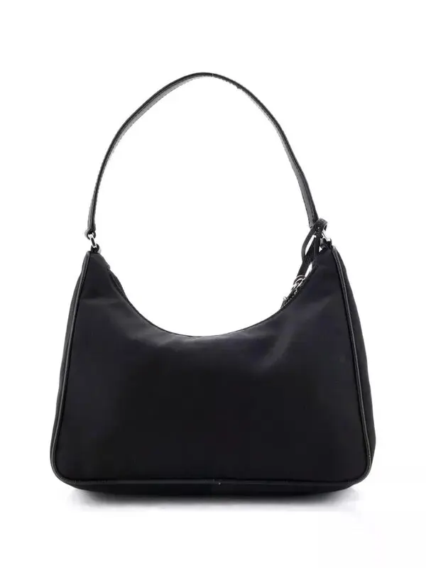 Prada Re-edition 2005 Tessuto Mini Hobo Bag - Black
