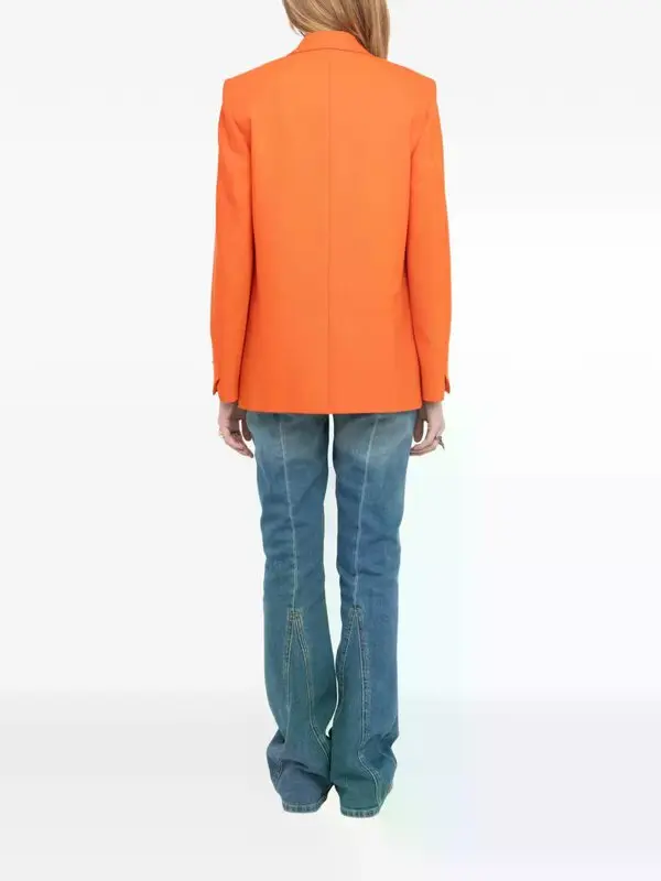 Zadig&Voltaire Vanille Embroidered Blazer - Orange