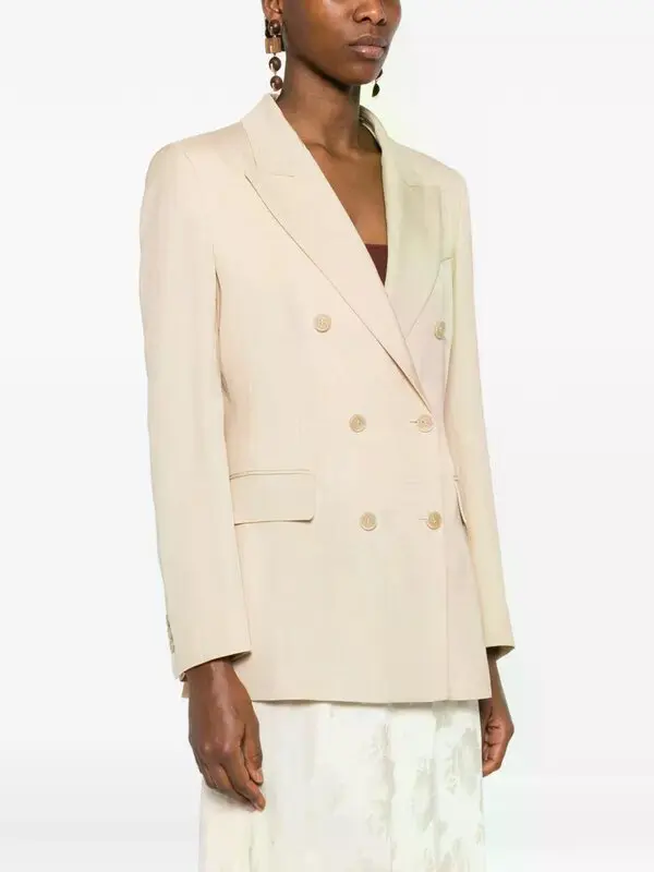 P.a.r.o.s.h Double-breasted Blazer - Neutrals