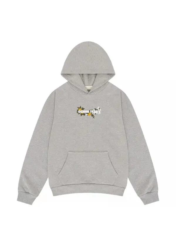 DENIM TEARS Embroidered Floral Logo Hoodie