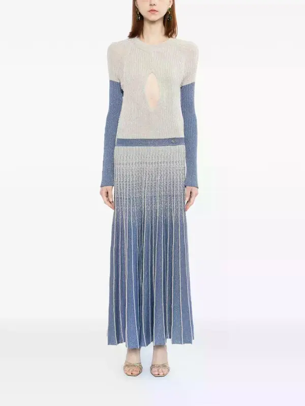 SAIID KOBEISY Degrade Knitwear Dress