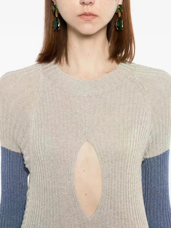 SAIID KOBEISY Degrade Knitwear Dress