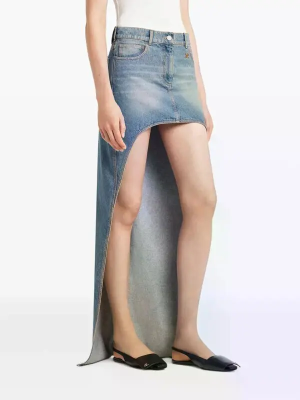 COURREGES Cut-out Long Skirt