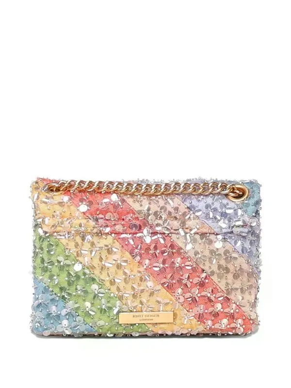 Kurt Geiger Mini Kensington Crossbody Bag - Blue