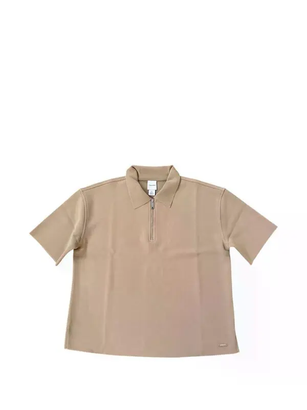 Calvin Klein Zip-up Polo Top