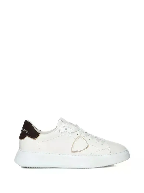 Philippe Model Triangle-detail Panelled Sneakers