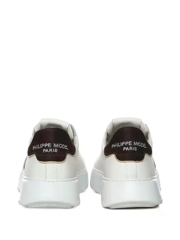 Philippe Model Triangle-detail Panelled Sneakers