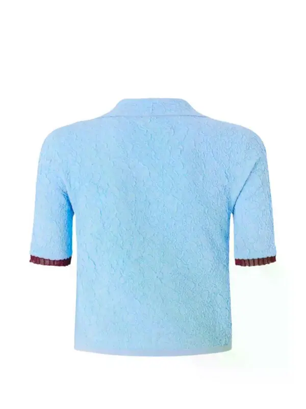 Pinko Collared Textured Shirt - Blue