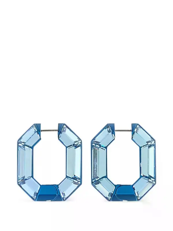 SWAROVSKI Lucent Hoop Earrings - Blue