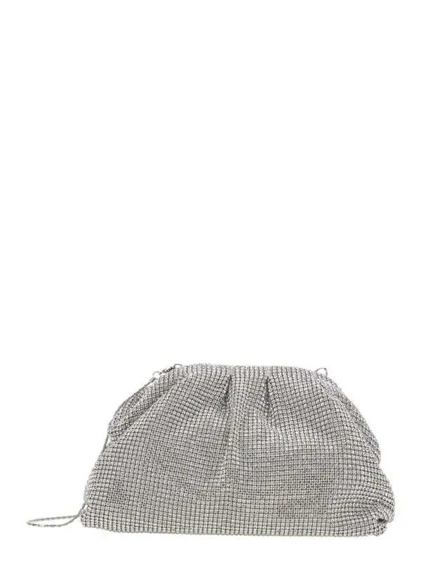 TWENTY FOURHAITCH Petra Pouch Bag Crystal - Grey