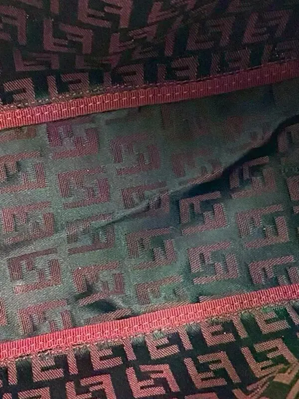 Fendi 2000-2010 Zucchino Canvas Handbag