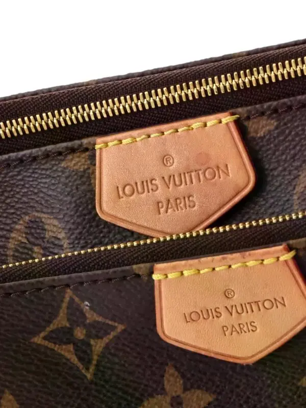 LOUIS VUITTON Multi Pochette Accessoires Monogram Canvas Crossbody Bag - Brown