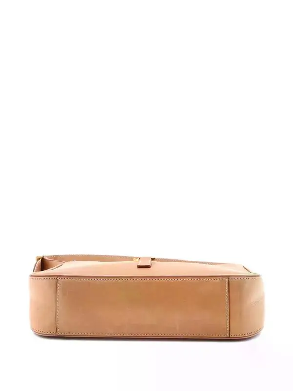 Saint Laurent Le 5 A 7 Small Hobo Bag - Neutrals
