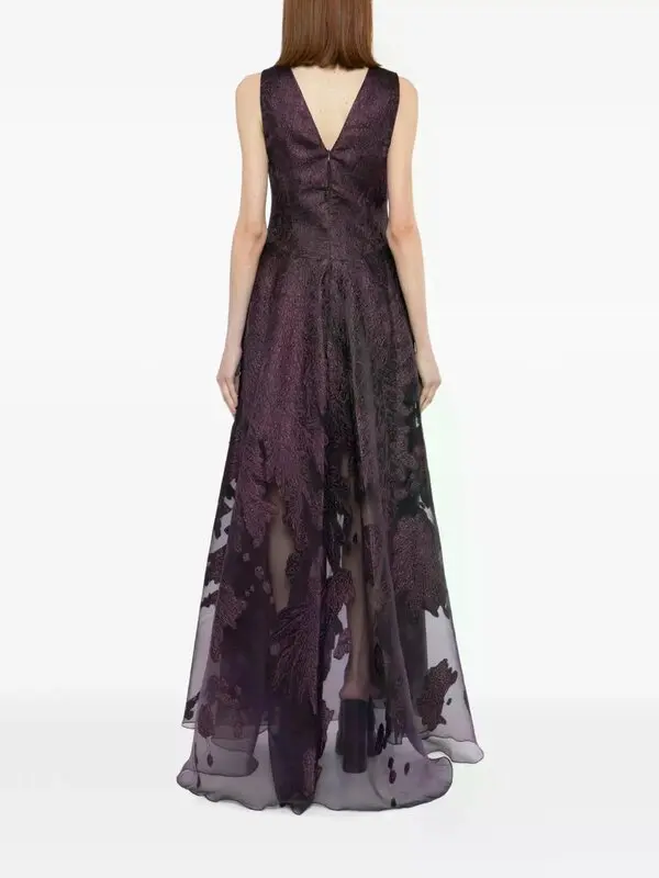SAIID KOBEISY Brocade Gown