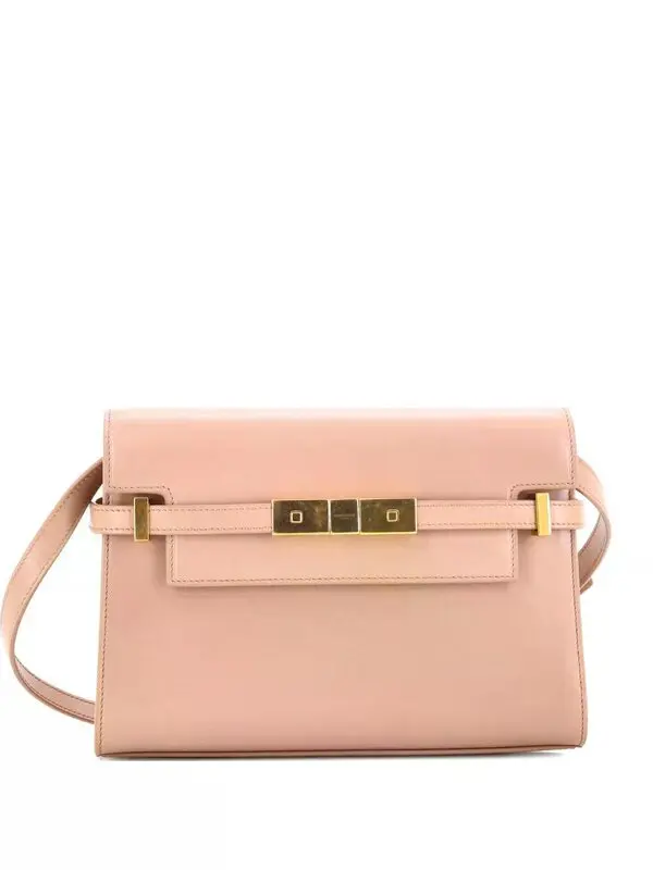 Saint Laurent Manhattan Small Shoulder Bag - Neutrals