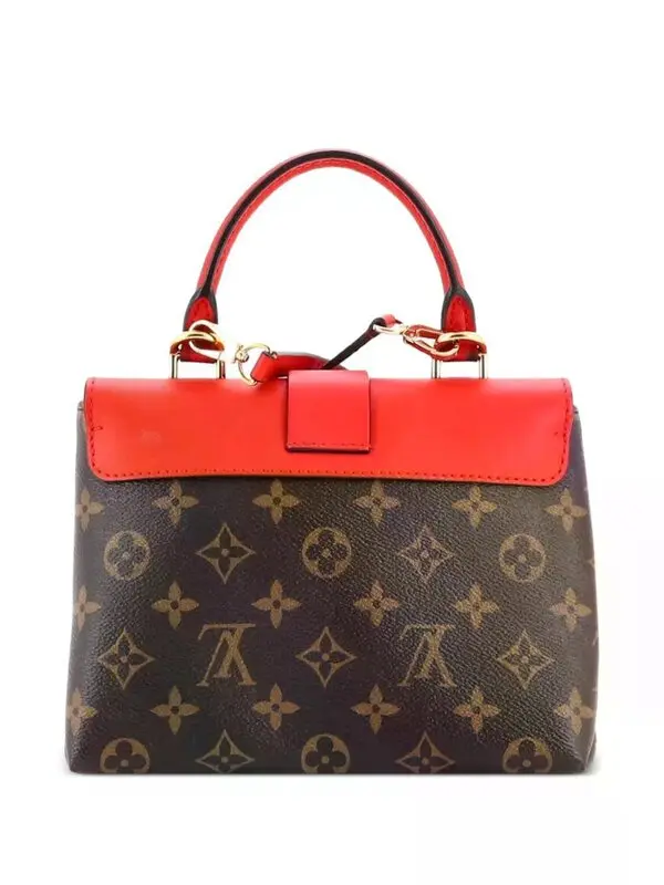 LOUIS VUITTON Locky Bb Satchel Monogram Canvas - Brown