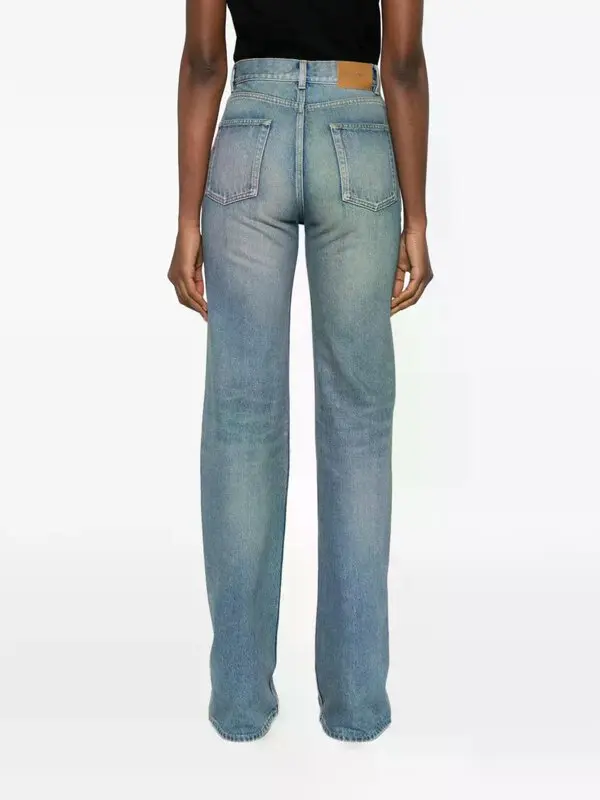 Saint Laurent Logo-motif Jeans