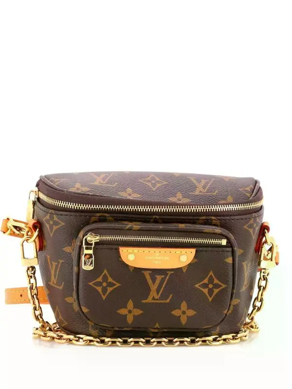 LOUIS VUITTON Bum Bag Monogram Canvas Mini Belt Bag