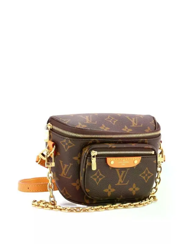 LOUIS VUITTON Bum Bag Monogram Canvas Mini Belt Bag