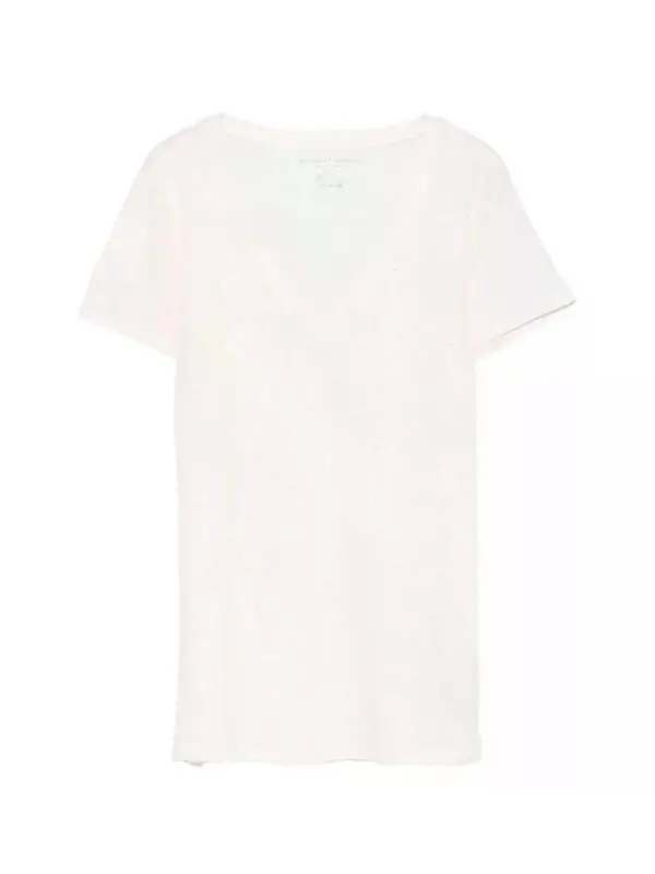 Majestic Filatures V-neck T-shirt - Pink