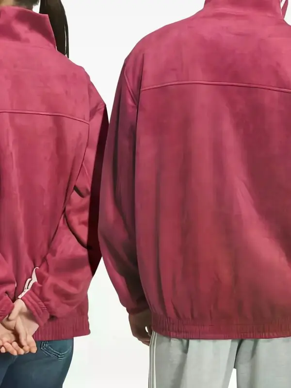 Adidas Stripes Chinese Track Jacket - Red