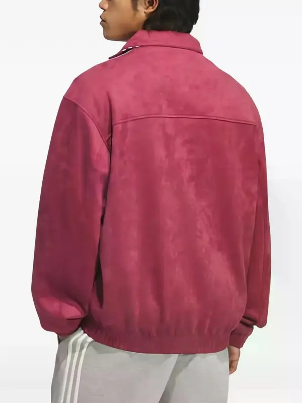 Adidas Stripes Chinese Track Jacket - Red