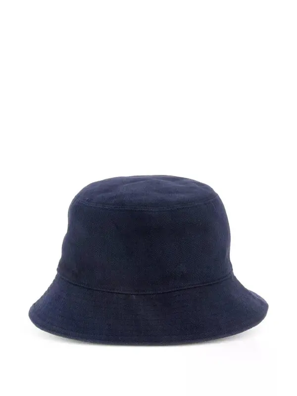 Fendi Reversible Bucket Hat With Logo Embroidery