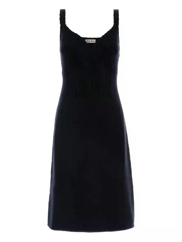 Miu Miu Knitted Midi Dress