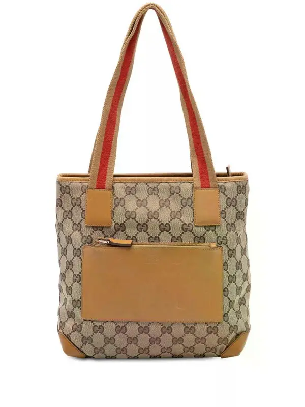 Gucci Gg Canvas Web Shoulder Bag