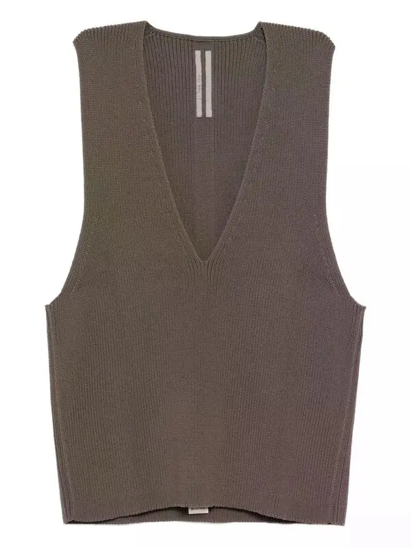 Rick Owens V-neck Vest