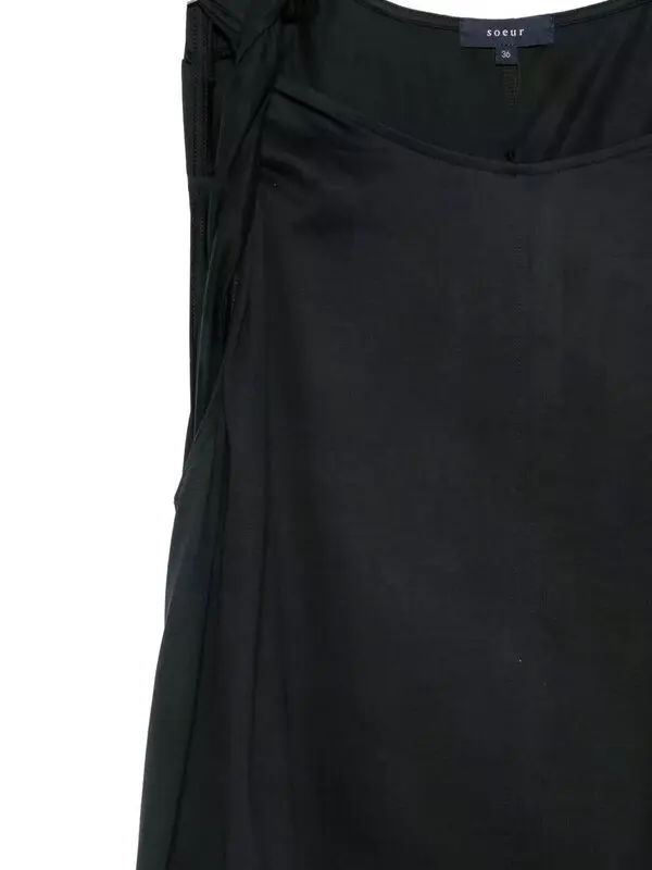 Soeur Debby Gathered Midi Dress