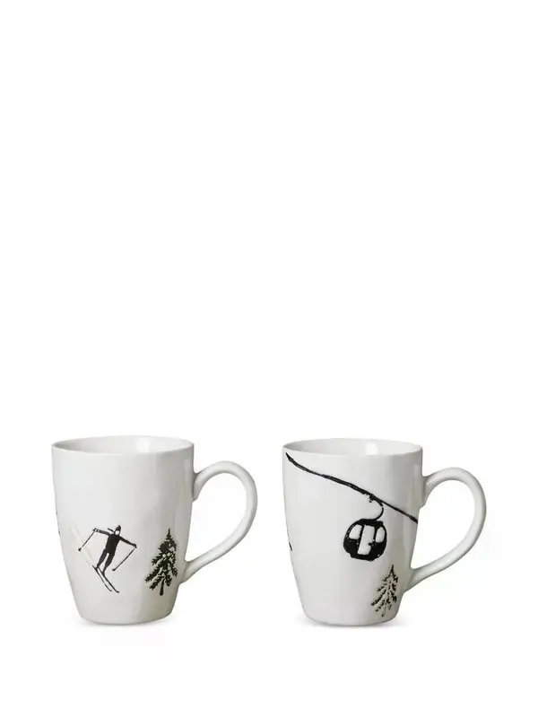 CU I SEEYOU Slalom Mugs - White