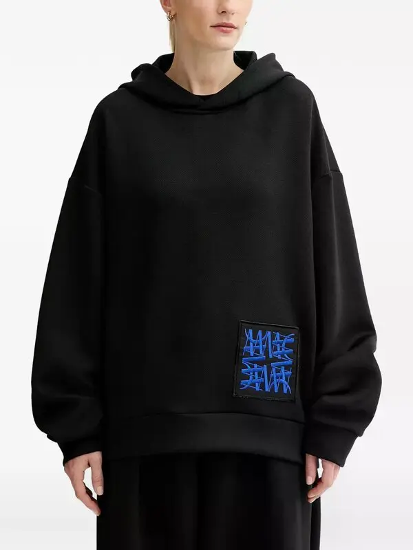 MMC STUDIO Patch Hoodie - Black