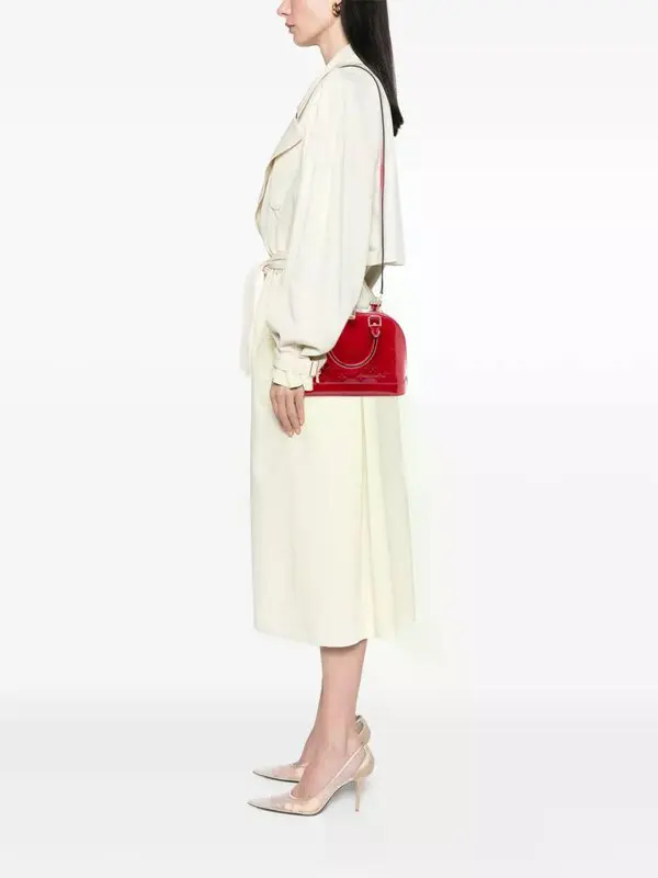 LOUIS VUITTON 2013 Monogram Vernis Alma Bb Satchel