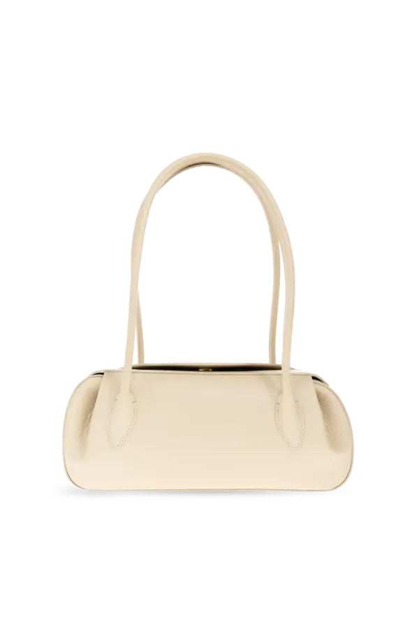 Yuzefi Oyster Shoulder Bag - Cream