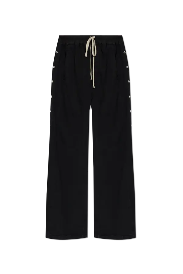 Rick Owens Wide-leg Sweatpants - Black