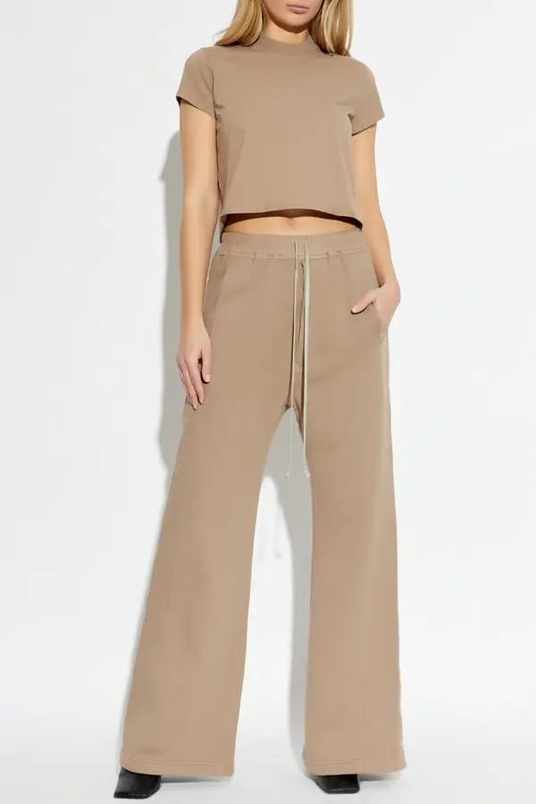 Rick Owens Wide-leg Sweatpants - Beige