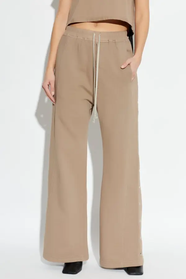 Rick Owens Wide-leg Sweatpants - Beige