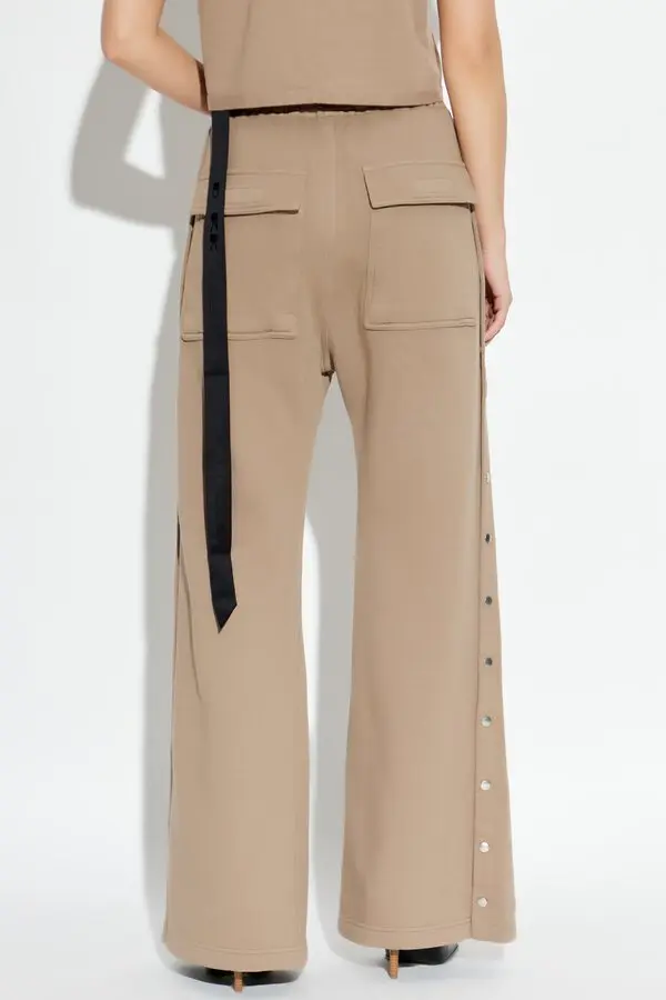 Rick Owens Wide-leg Sweatpants - Beige