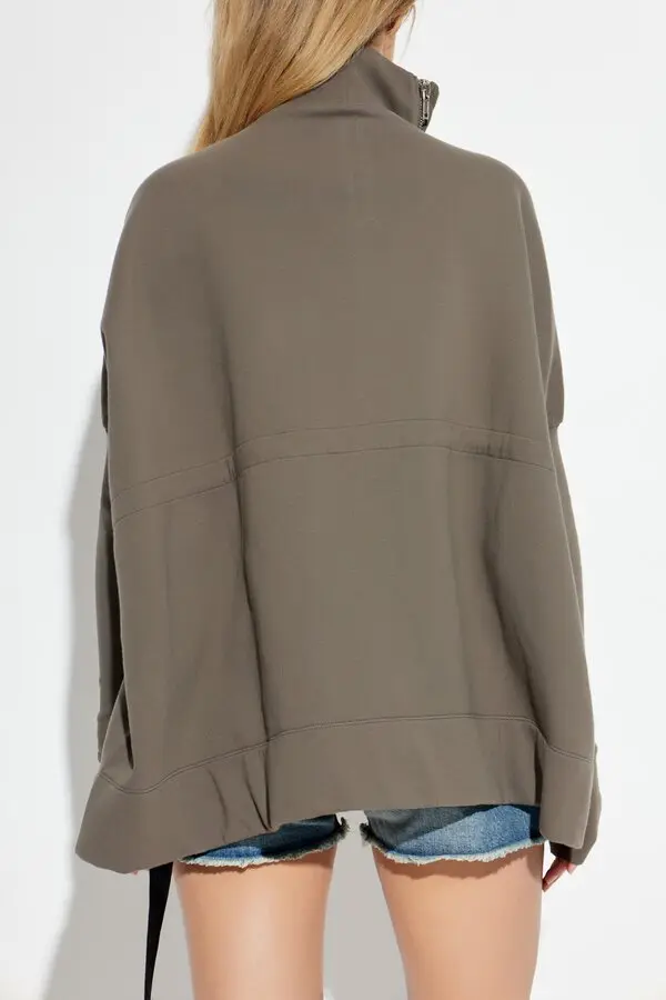 Rick Owens Oversize Sweatshirt - Brown
