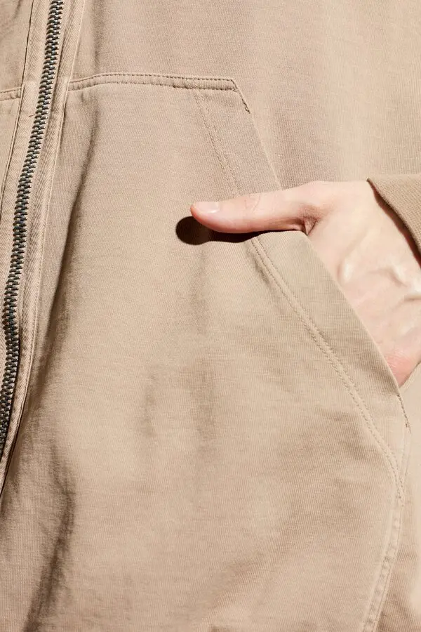 Rick Owens Zip Up Hoodie