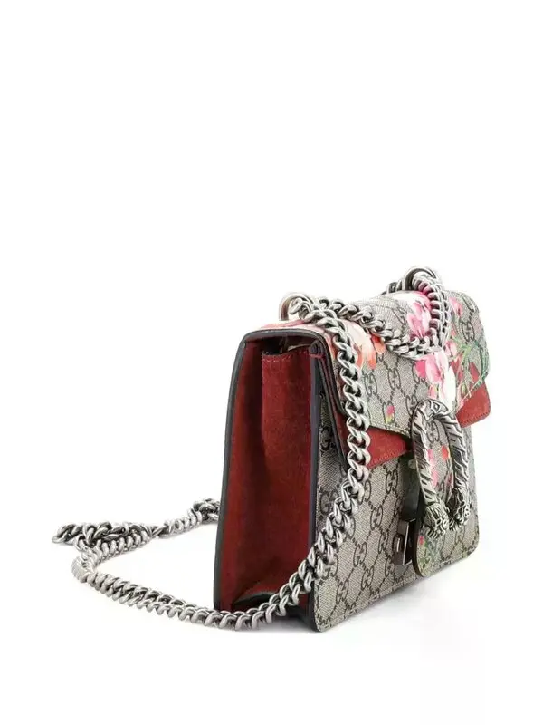 Gucci Dionysus Blooms Print Mini Shoulder Bag - Brown