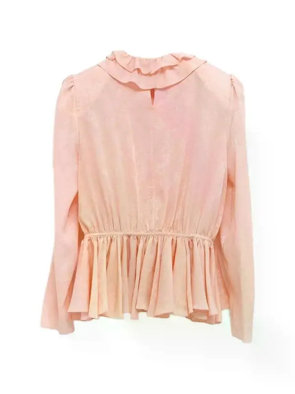 Chloé Ruffled Floral Print Blouse