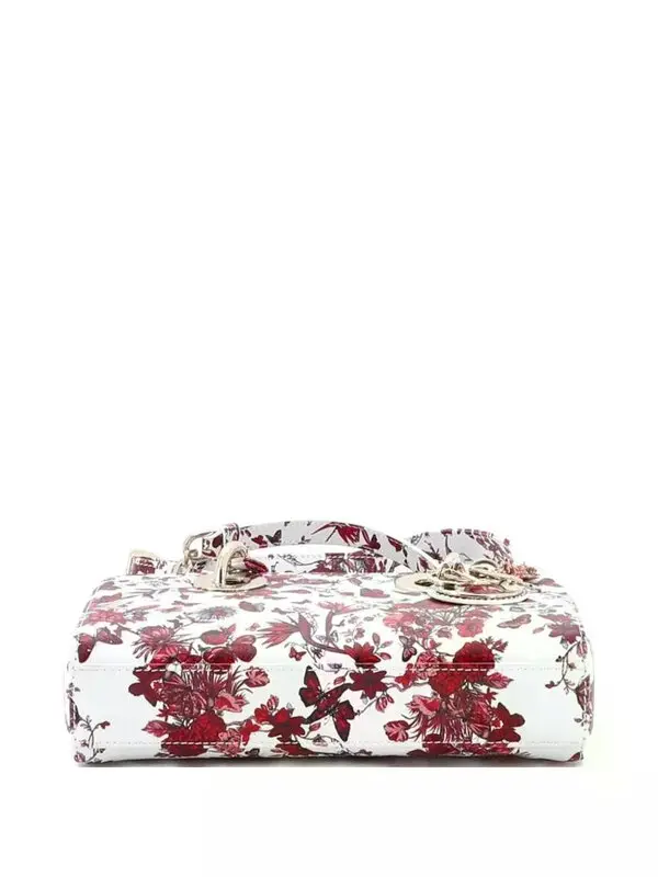 Dior Lady D-joy Printed Leather Small Satchel - Multicolour