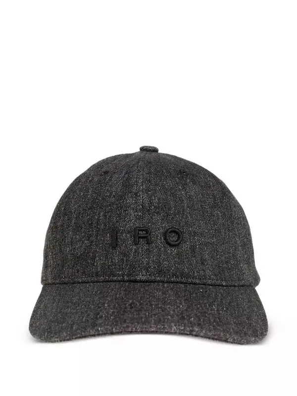 IRO PARIS Logo-embroidered Baseball Cap - Grey