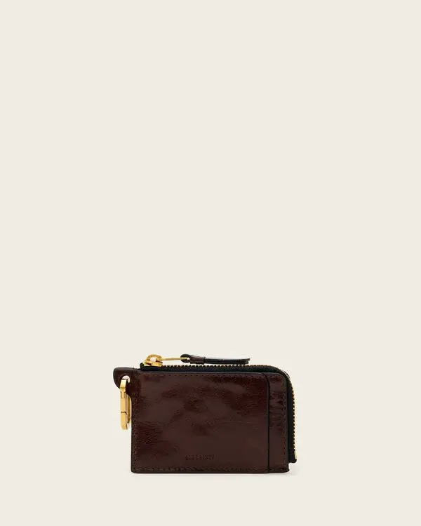ALLSAINTS Remy Leather Wallet - Brown