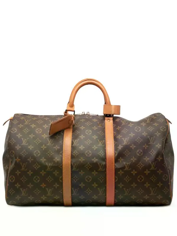LOUIS VUITTON 1989 Monogram Keepall 50 Travel Bag