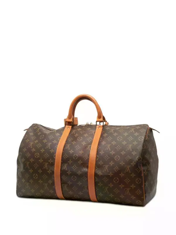 LOUIS VUITTON 1989 Monogram Keepall 50 Travel Bag