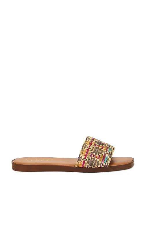 Seychelles Palm Oasis Sandals - Natural Multi