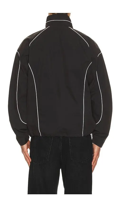 Obey Practice Windbreaker In Black